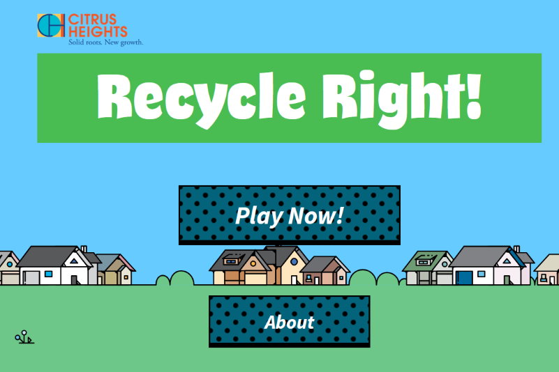 New video promotes 'recycle right' sorting game for Citrus Heights ...